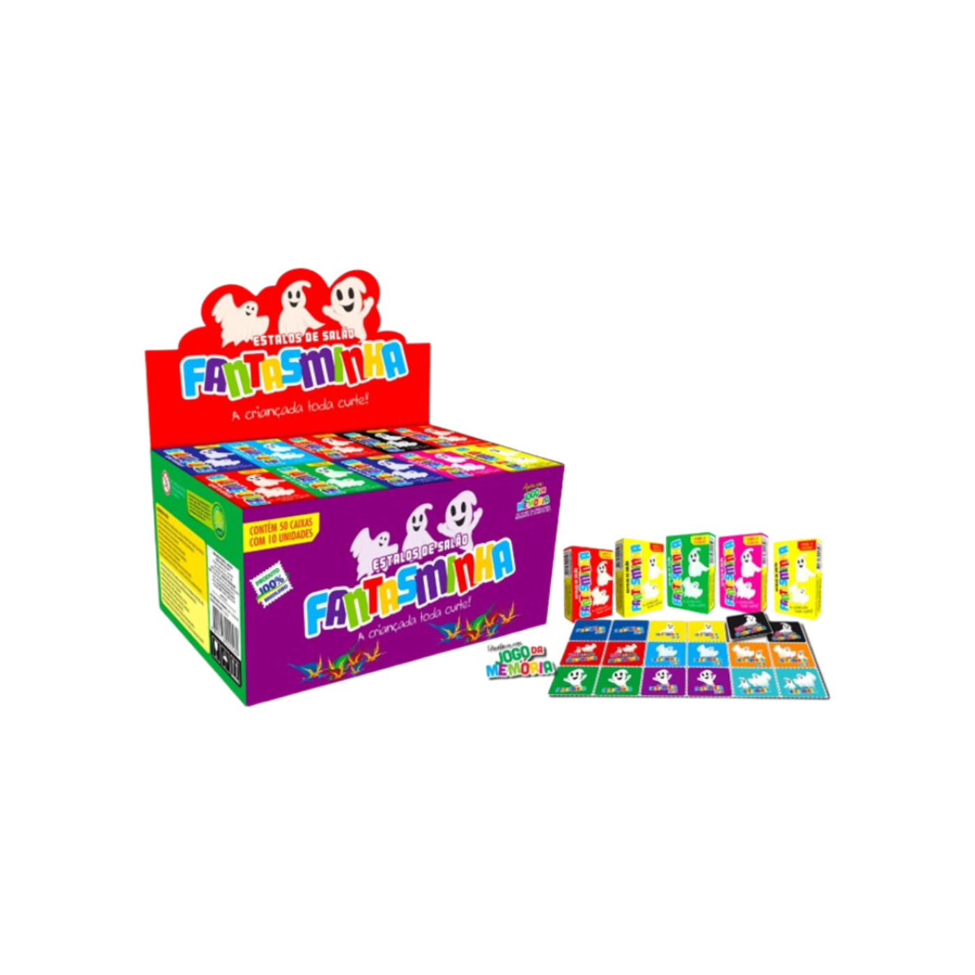 Estalos 10 Unidades Fantasminha - Extrema Fogos