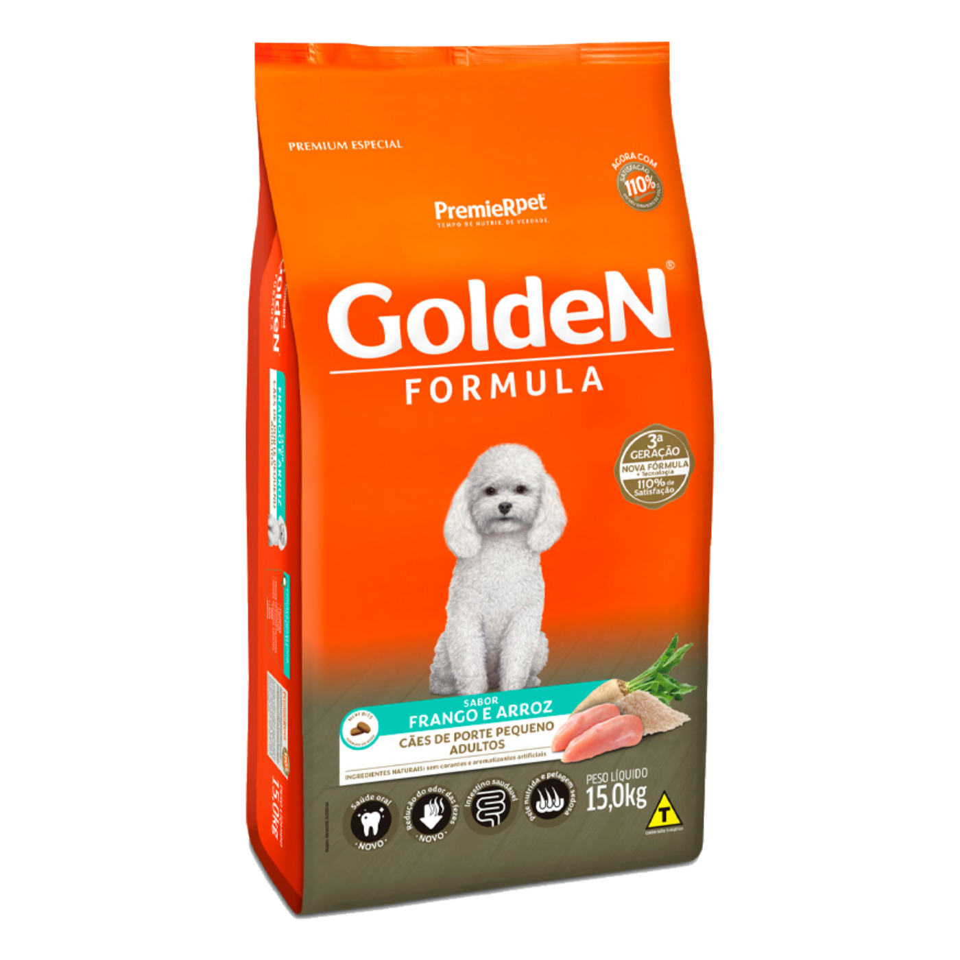 GoldeN Formula Cães Adultos Porte Pequeno Frango & Arroz – Extrema Fogos