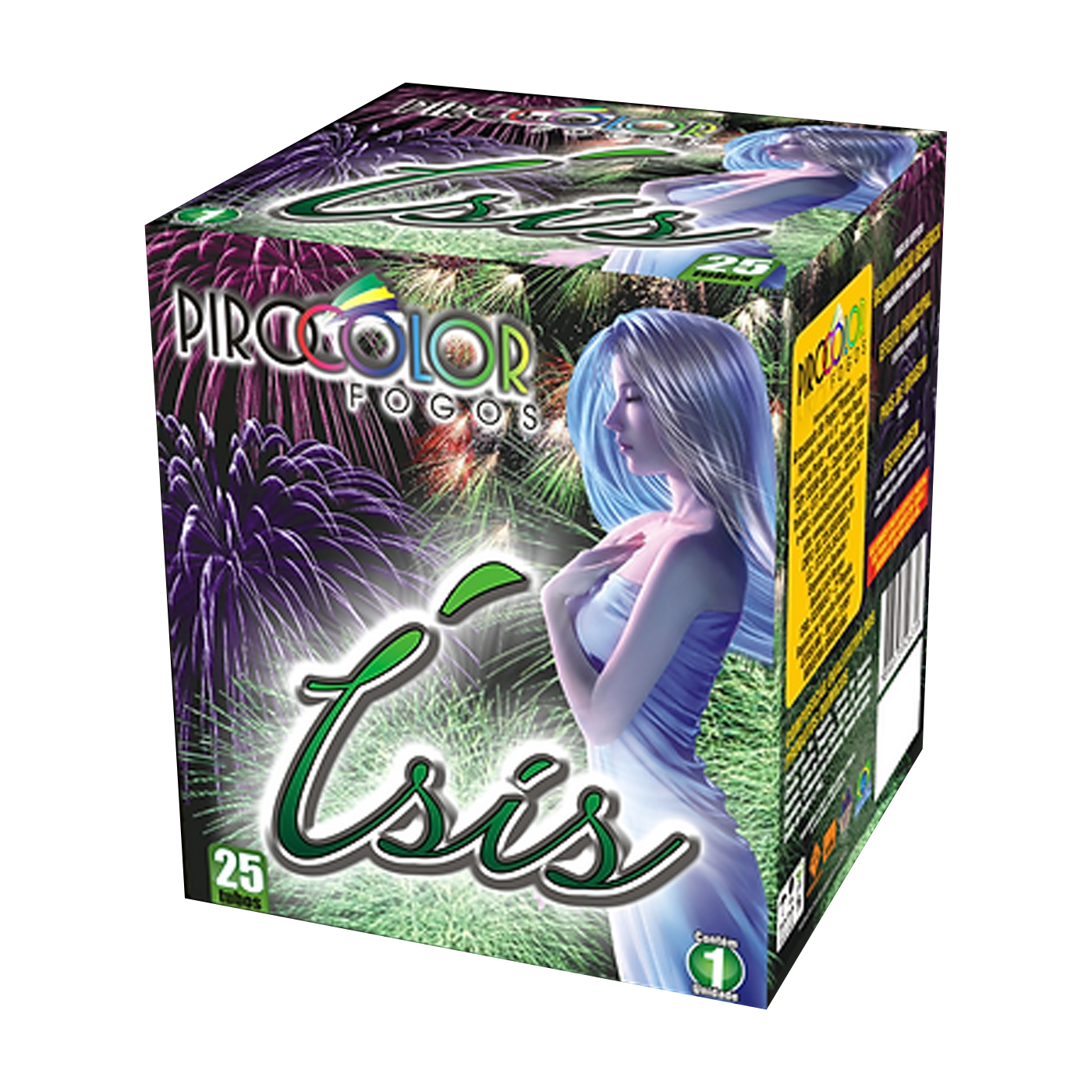 Torta Isís Pirocolor - Extrema Fogos